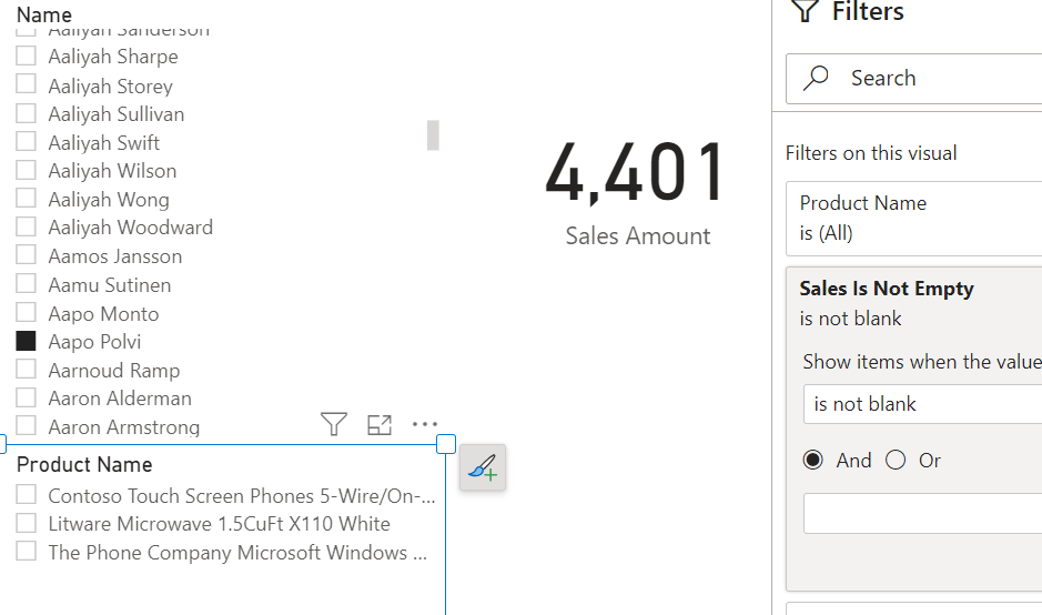Underrated Power BI Feature: Measures as Visual Filters – DAX Noob